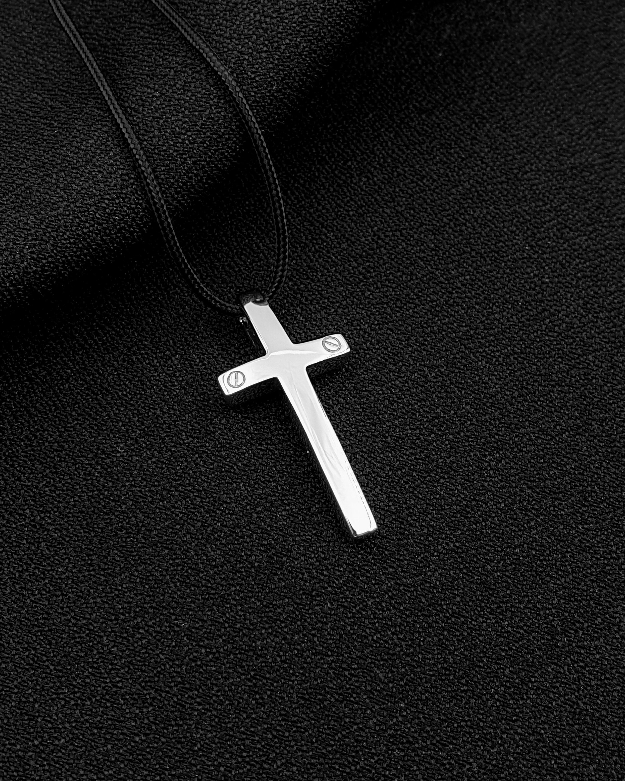 Men Cross Silver, Silver Cross, Men Cross, Sterling Silver Cross, Cross ...