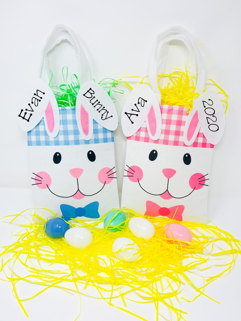 Personalized Easter Tote Bag / Kids Easter Tote Bag / Easter Tote ...