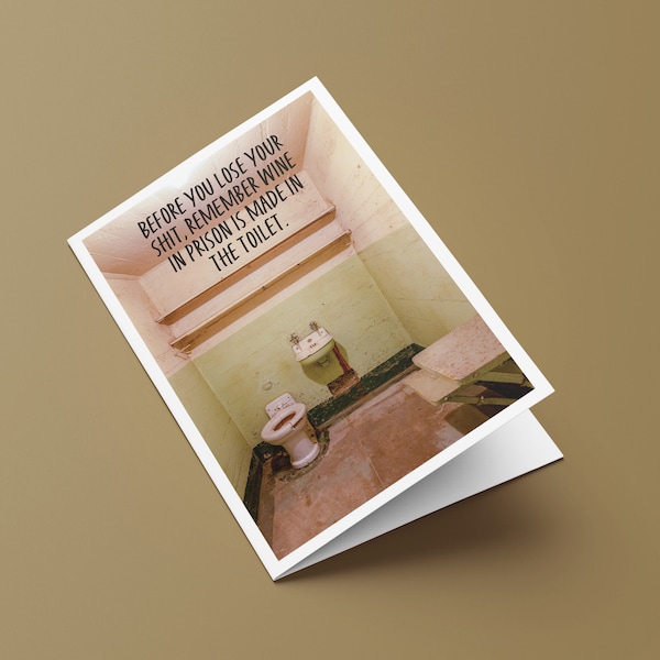 Prison Greeting Card - Etsy