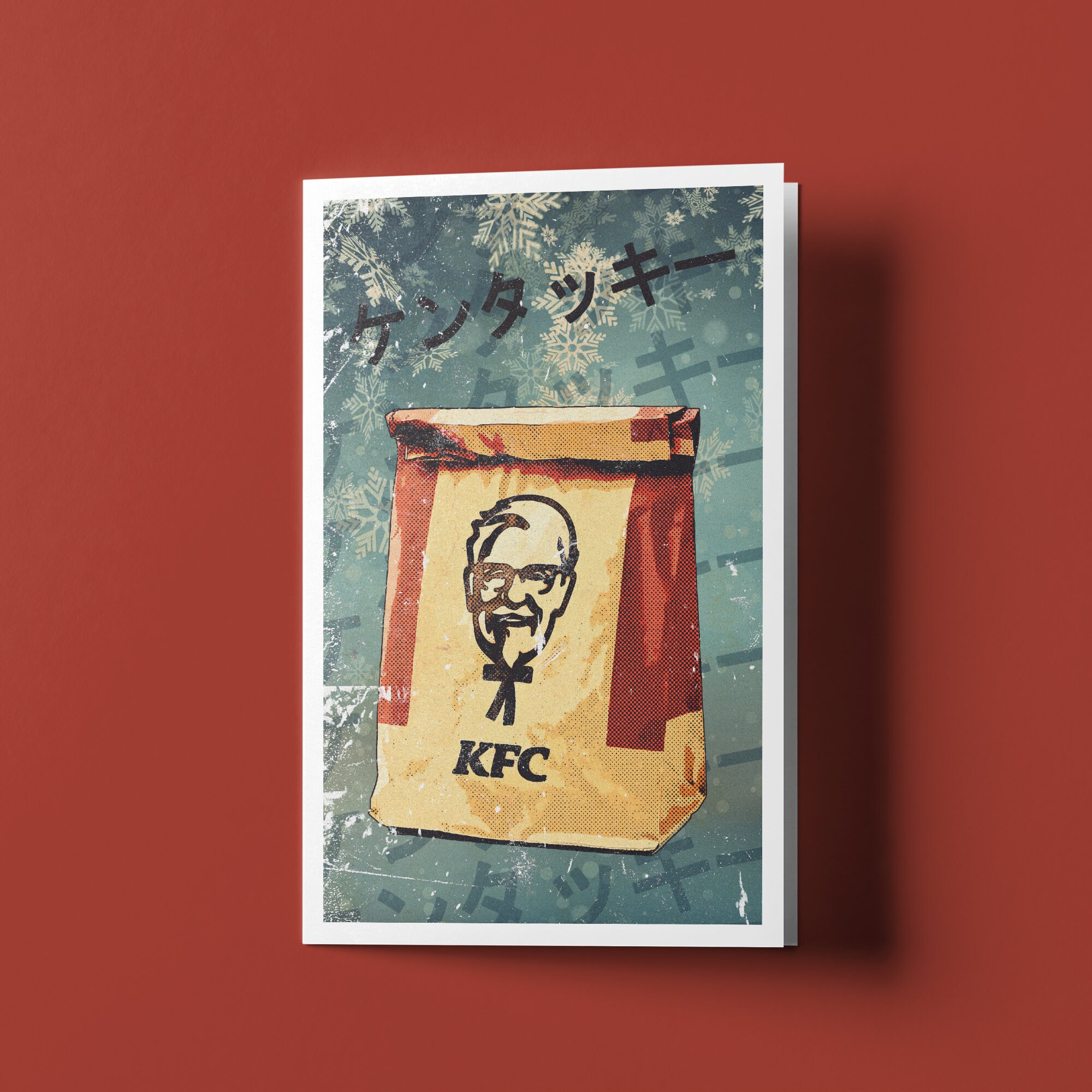 Colonel Sander's KFC Christmas - Custom Designed Christmas Greeting ...