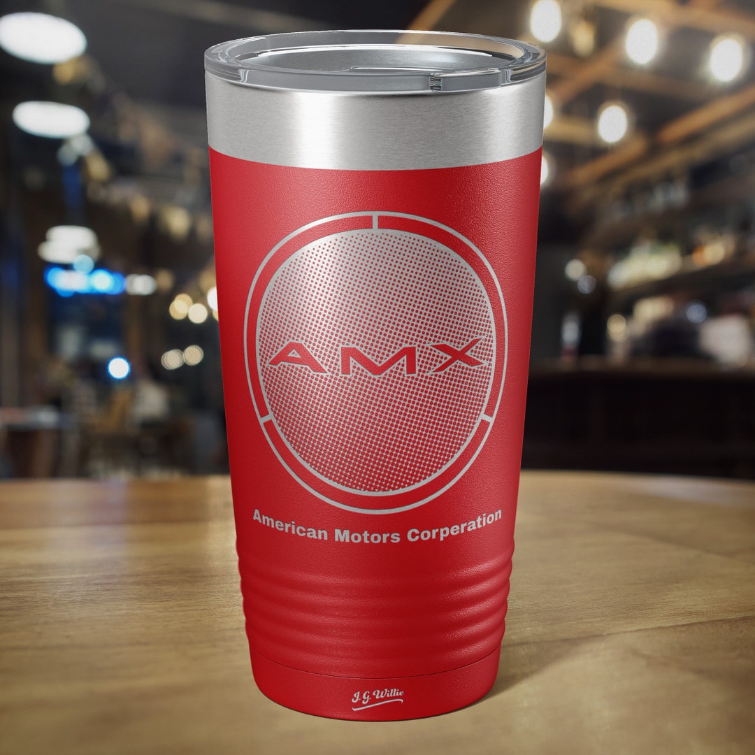 1968 American Motors Corporation AMX Logo - Laser Etched Insulated ...
