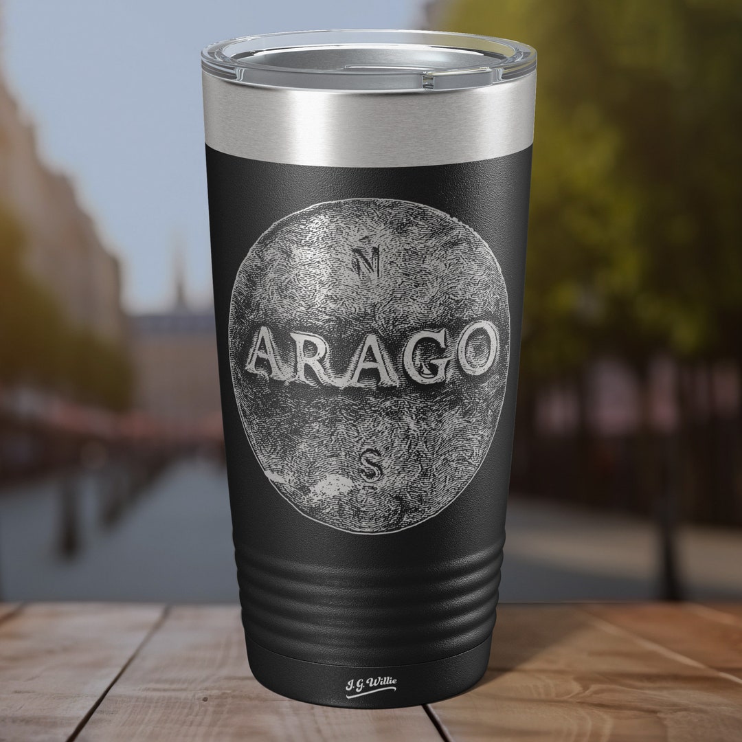 ARAGO Paris Medallion, Paris Meridian Marker - Laser Etched Insulated ...