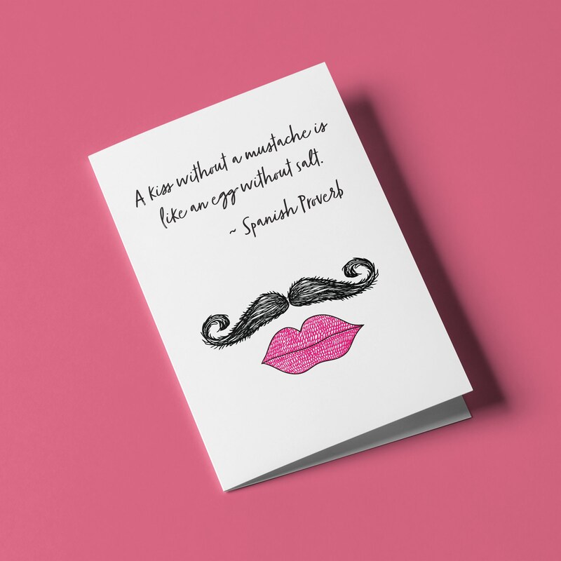 I Mustache You - Etsy