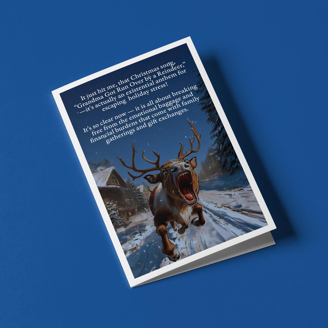 Grandma Got Run Over by a Reindeer, Existential Escape - Acerbic, Funny ...
