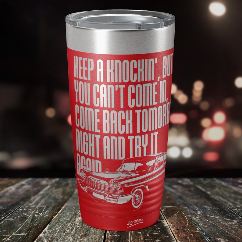 Keep a Knockin', but You Can't Come In... (christine) - Laser Etched ...