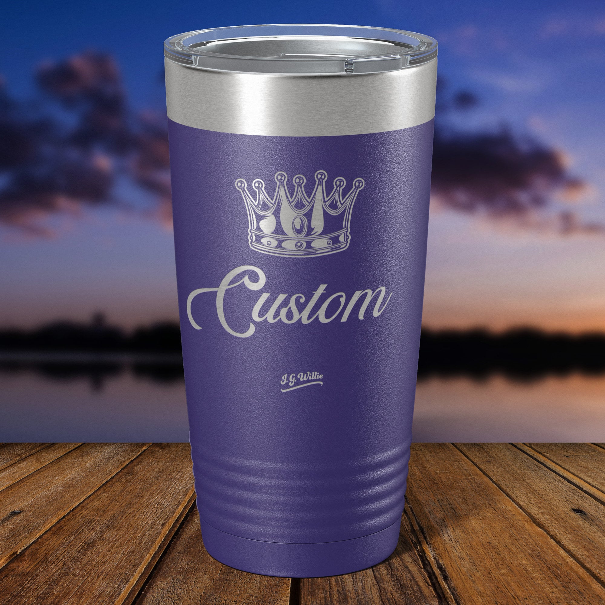 Queen Custom Name Laser Etched Insulated Stainless Steel | Etsy