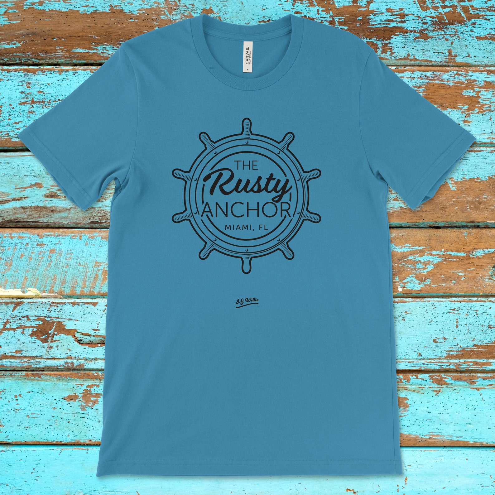 Golden Girls - Rusty Anchor - Premium Cotton Tee - Etsy
