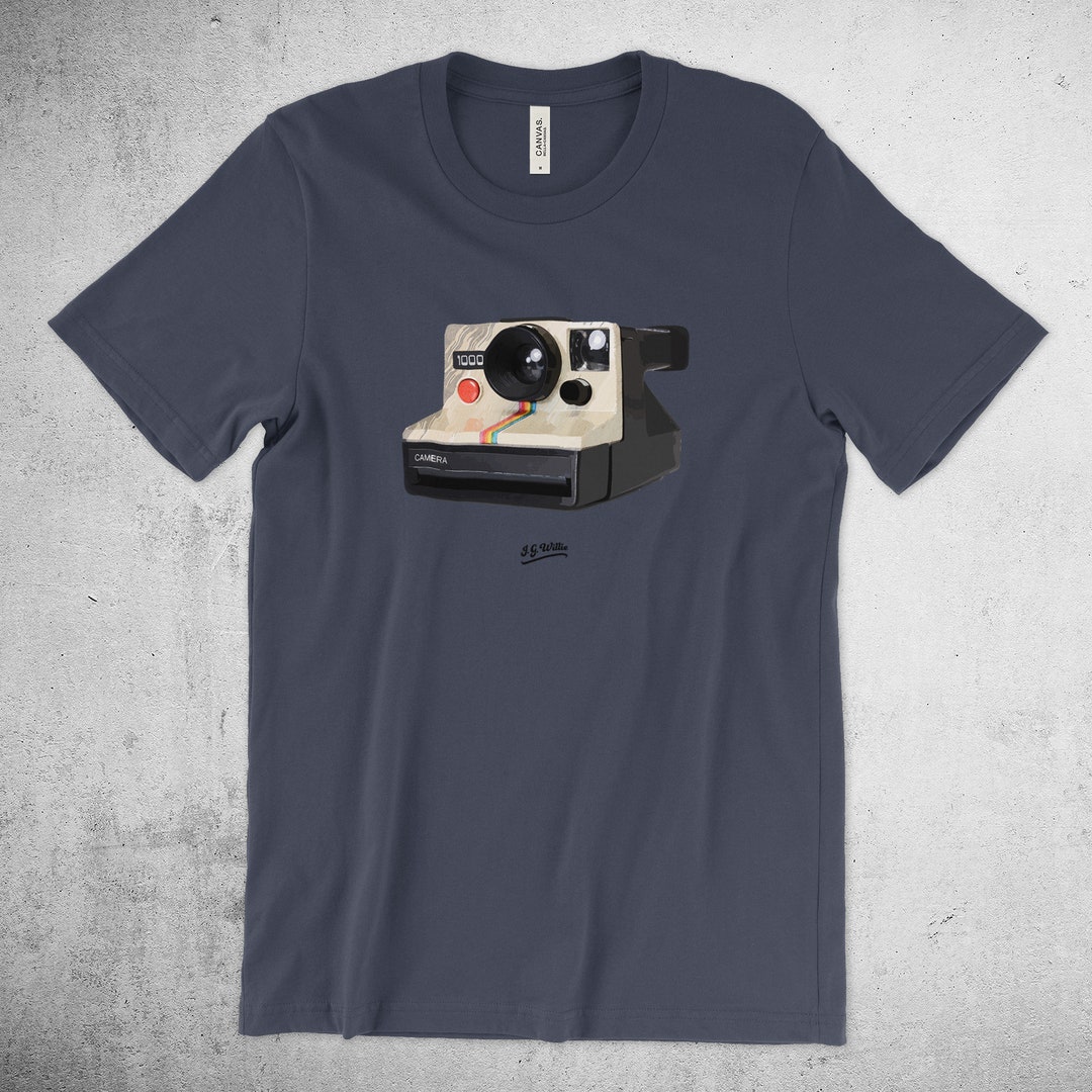 Instant Camera - DTG Premium Cotton Graphic Tee - Etsy