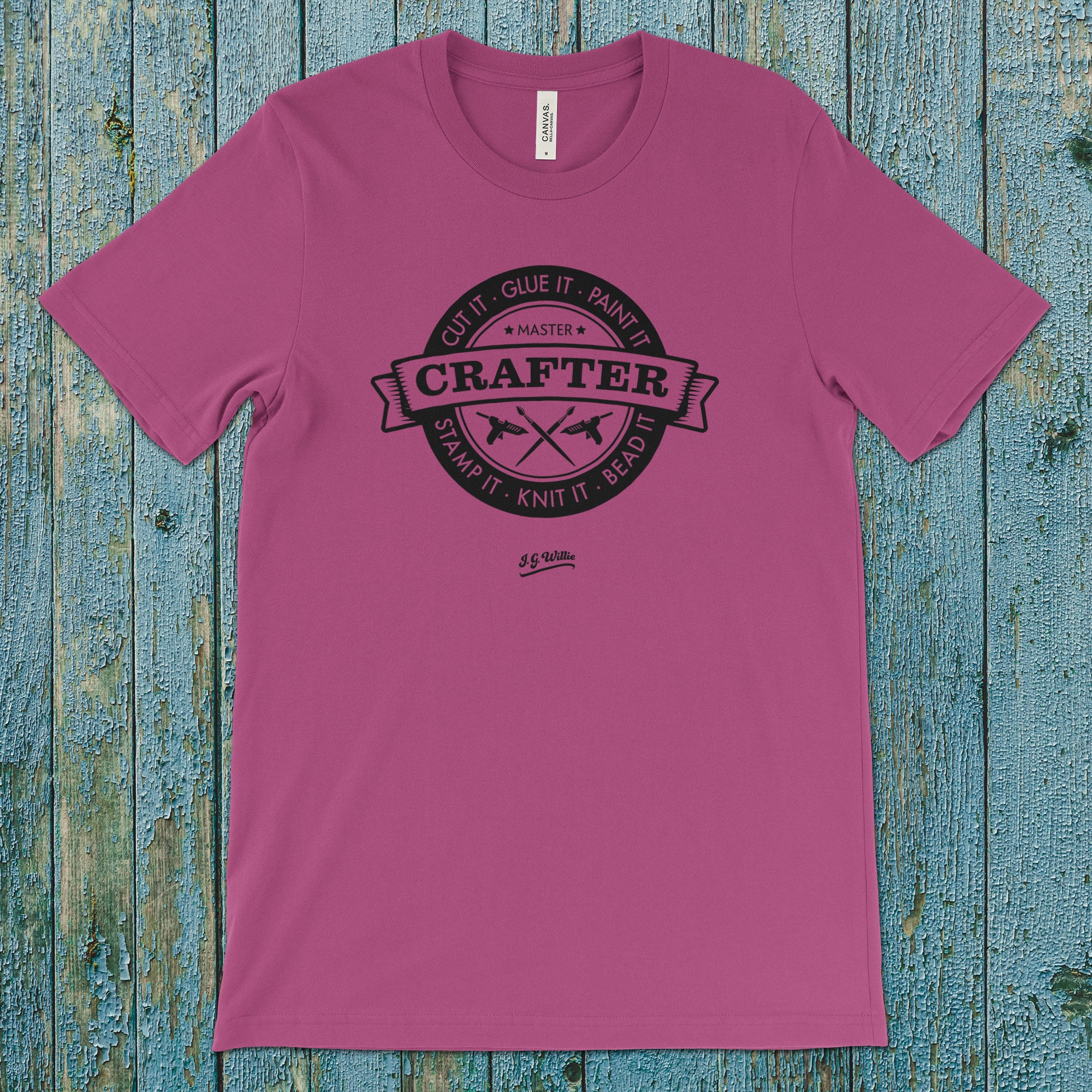 Master Crafter - Premium Cotton Tee - Etsy
