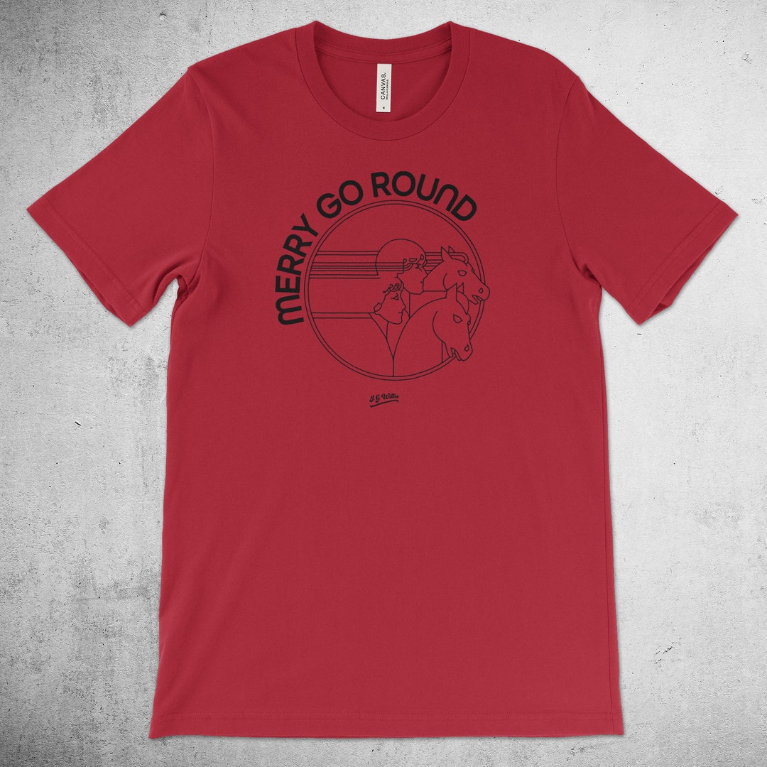 Merry Go Round Defunct 80s Mall Store - Unisex Premium Cotton Tee - Etsy