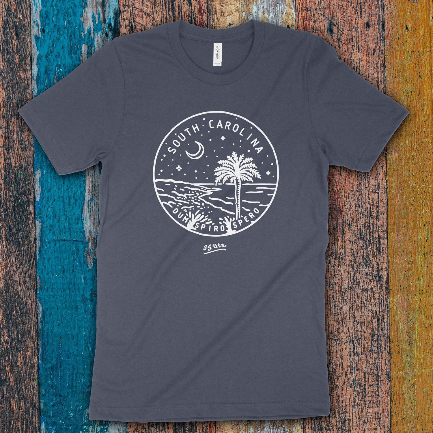 South Carolina Seal Premium Cotton Tee | Etsy