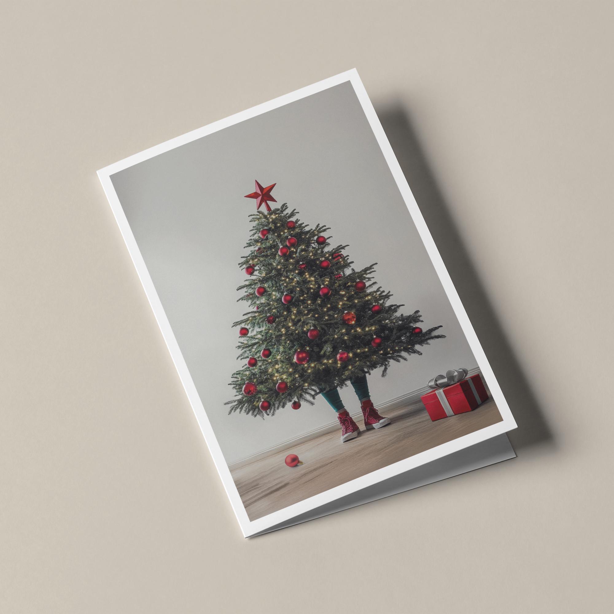 Wisdom of a Christmas Tree Poem - Humorous Christmas Greeting Card ...