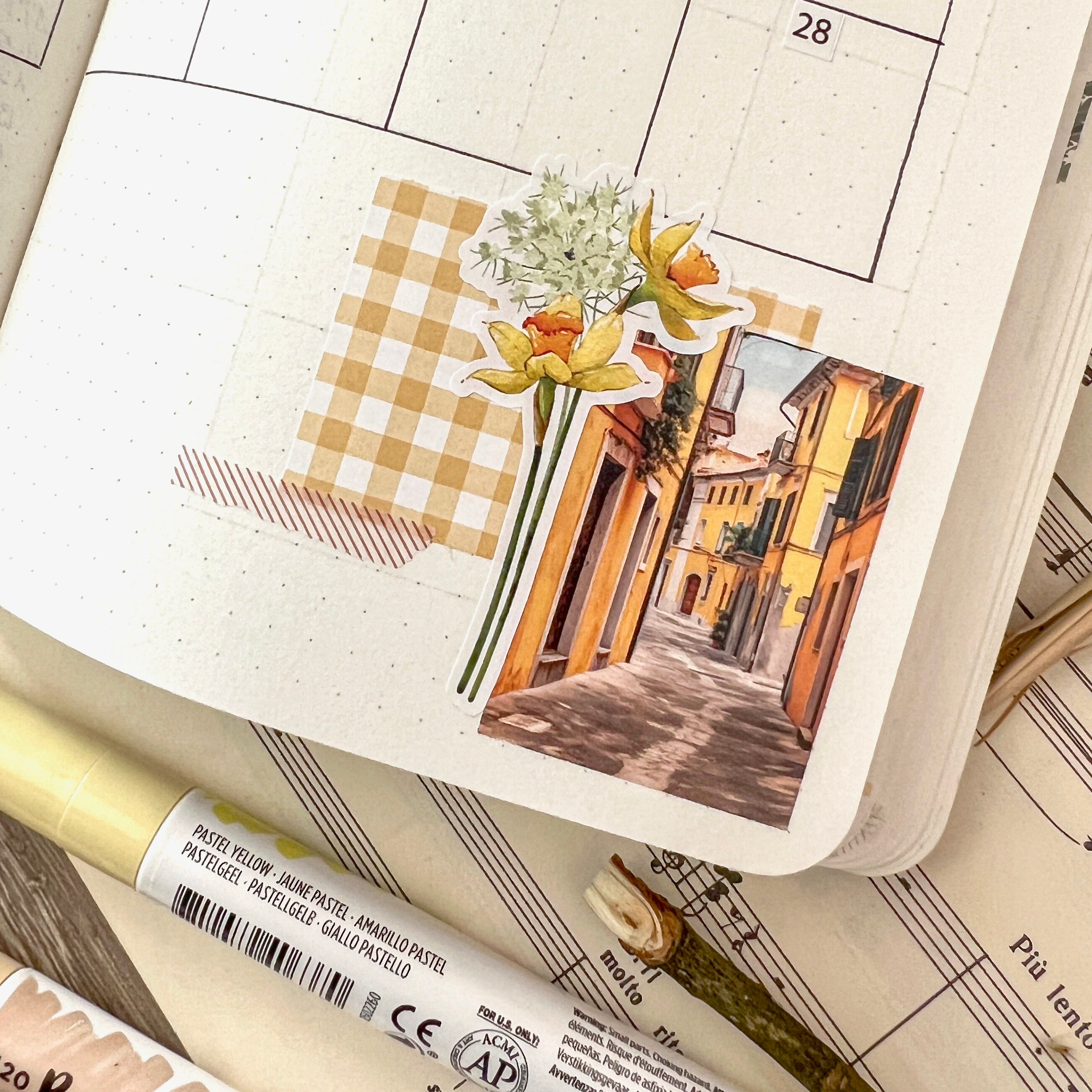 Mini Washi Sticker Booklet, 50 Sheets. NB_003 Mini Washi Sticker ...