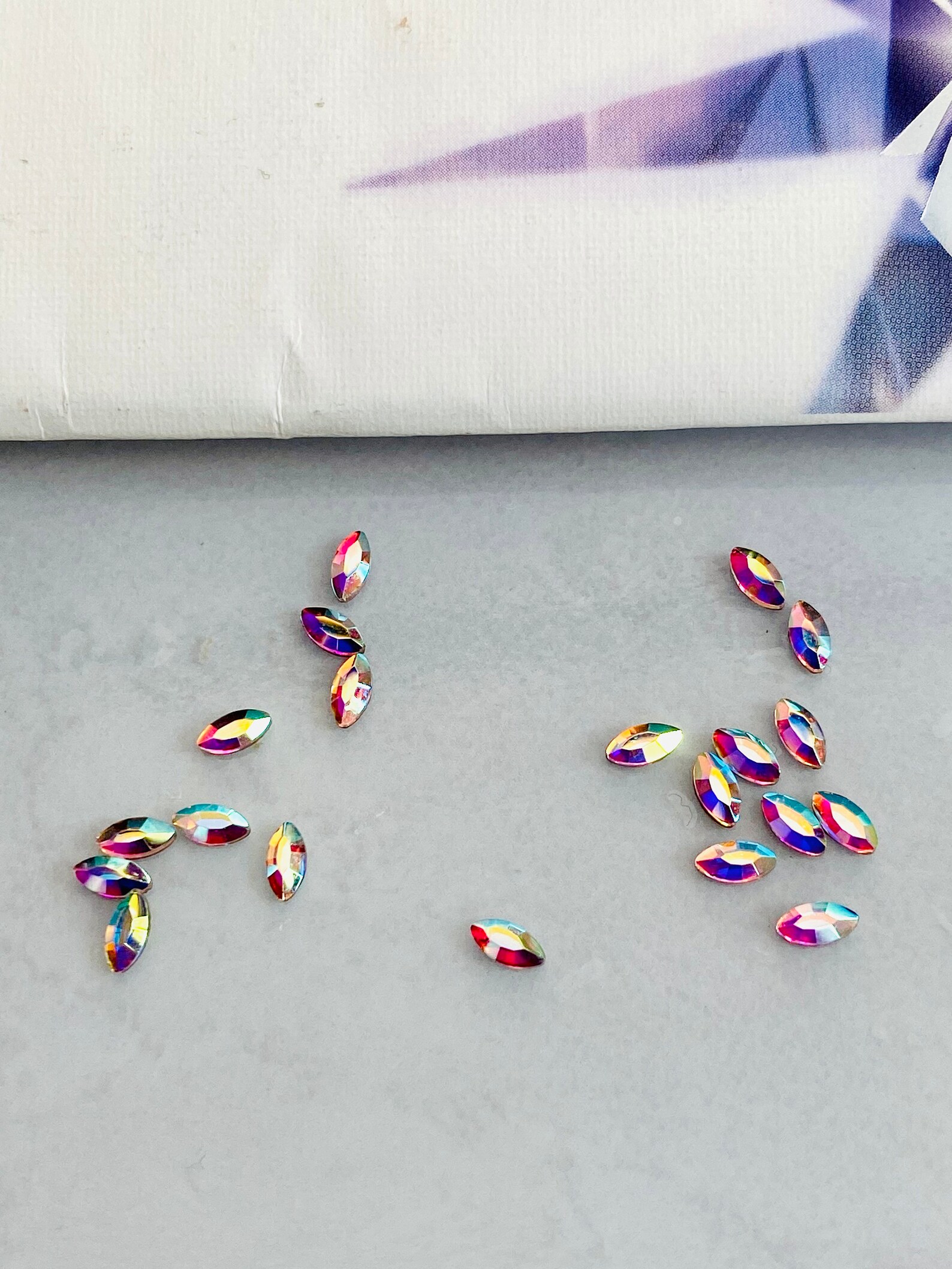 10pcs Tooth Gems Preciosa® Horse Eye Lead-free Gems Crystal AB - Etsy