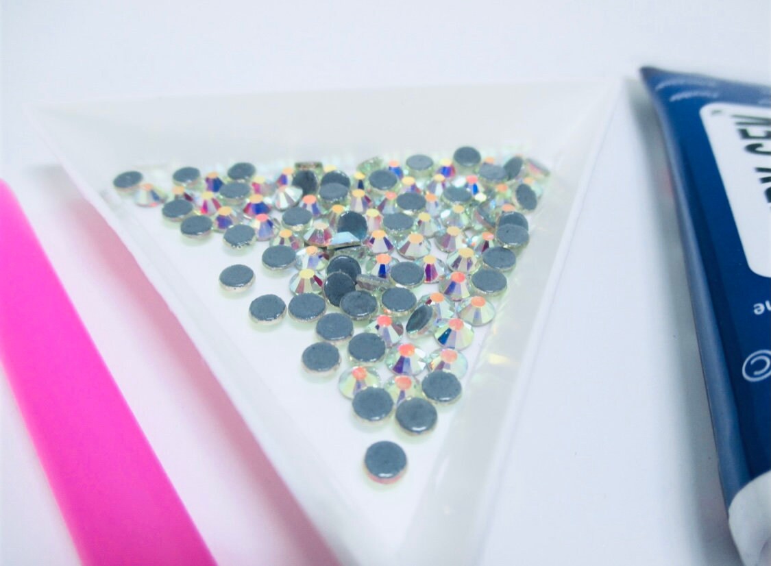 Crystal Bling Kit 100pcs Ss16 Precosia Austrian AB Crystal - Etsy