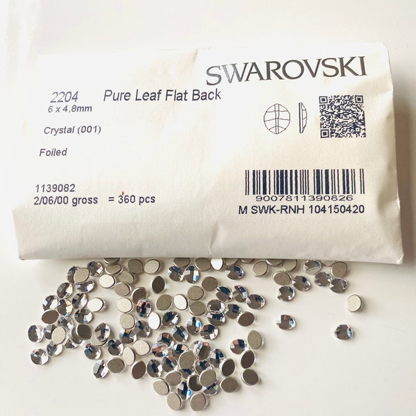 Swarovski Crystal Flatback - Etsy