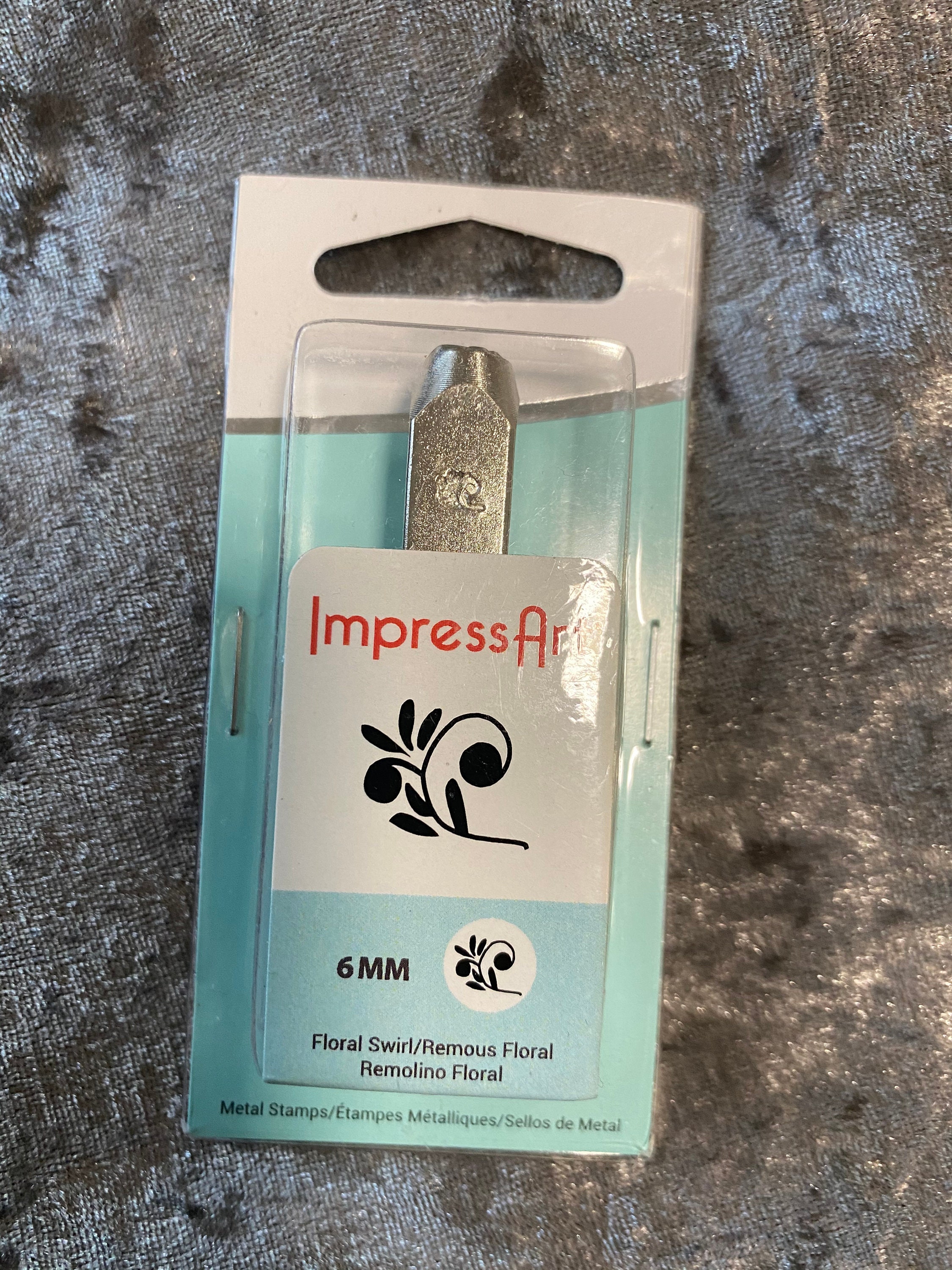 ImpressArt® design metal stamps 3mm 6mm | Etsy