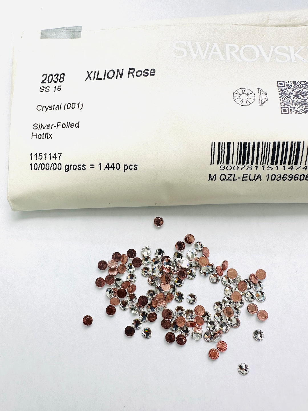 50pcs Swarovski Crystal Hotfix Stones Rhinestones Flatback - Etsy