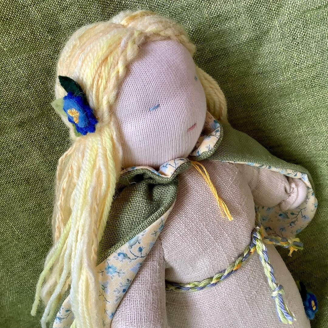 Lady Spring Waldorf Doll, Spring Seasonal Table, Steiner Waldorf Nature ...