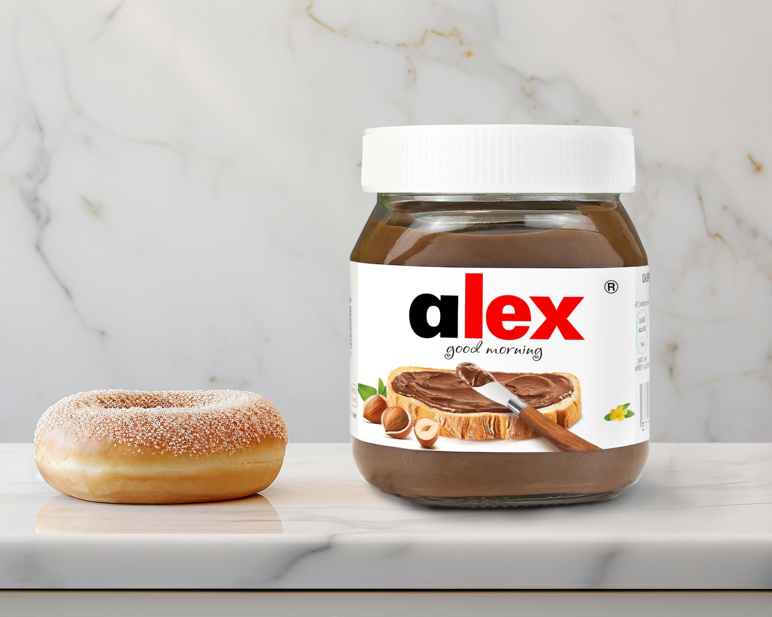 Custom Chocolate Spread Label - Personalized Gift for Birthday - Custom ...