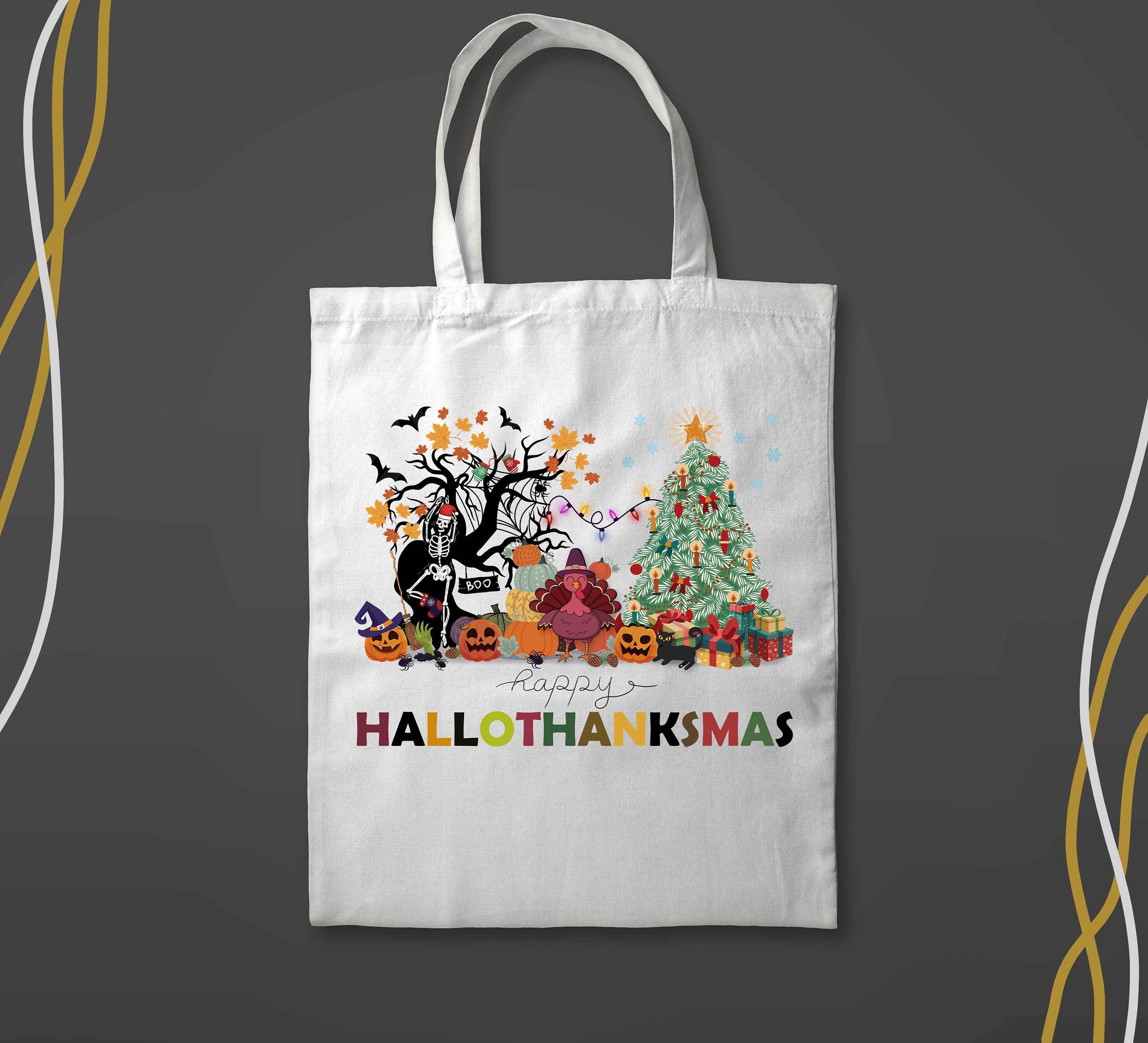 Hallothanksmas Sublimation, Turkey Png, Merry Christmas, Hallo ...