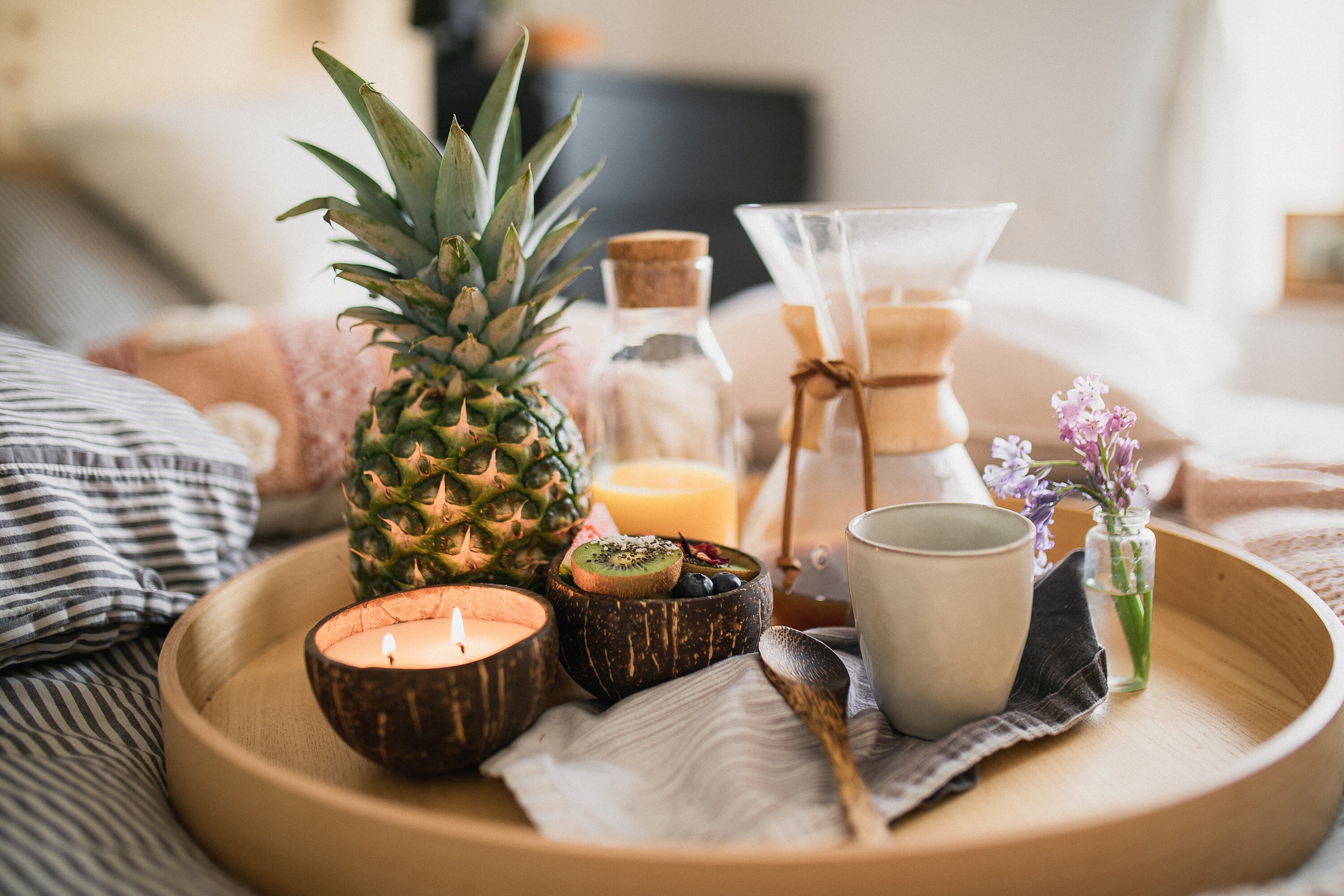 Flat Spell Coconut Bowl Candle Unscented Candle Natural - Etsy