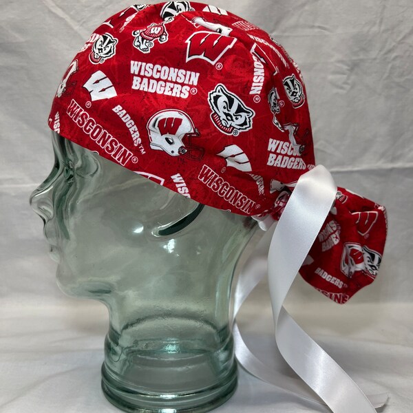 Ponytail Scrub Cap - Etsy