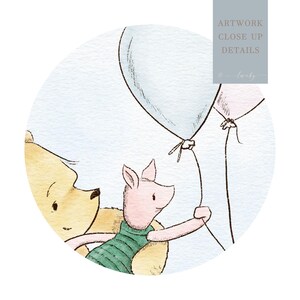 Classic Style Winnie the Pooh and Friends Printable Wall Art| Pooh ...