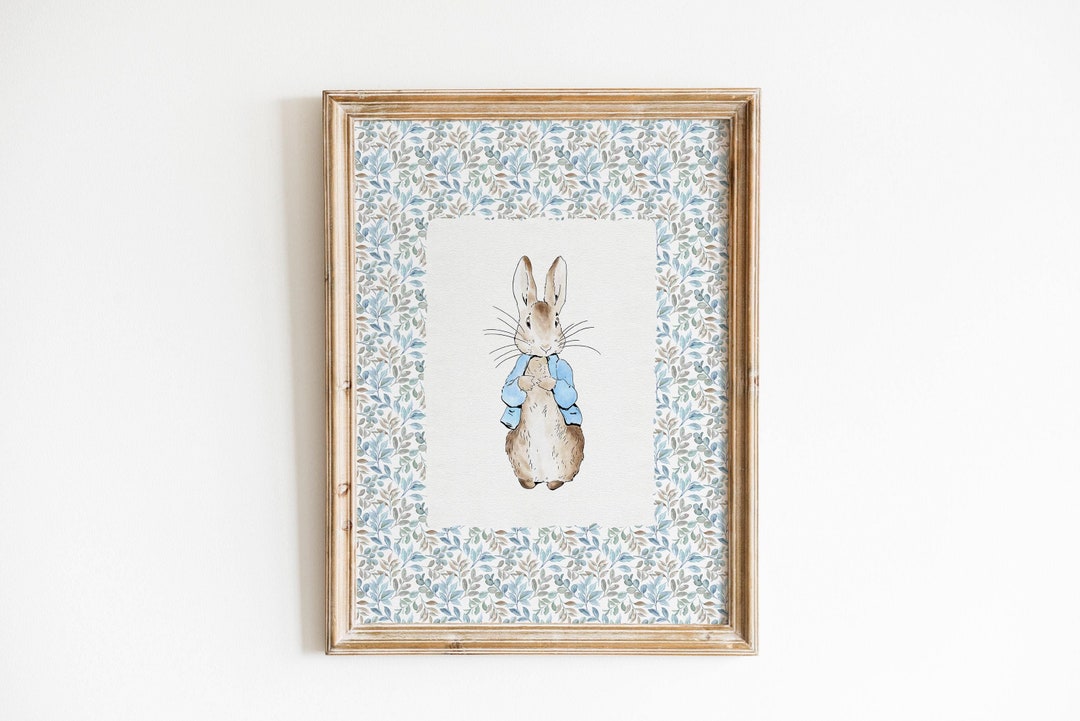 Peter Rabbit Printable Art|peter Rabbit Inspired Printable Wall Art ...