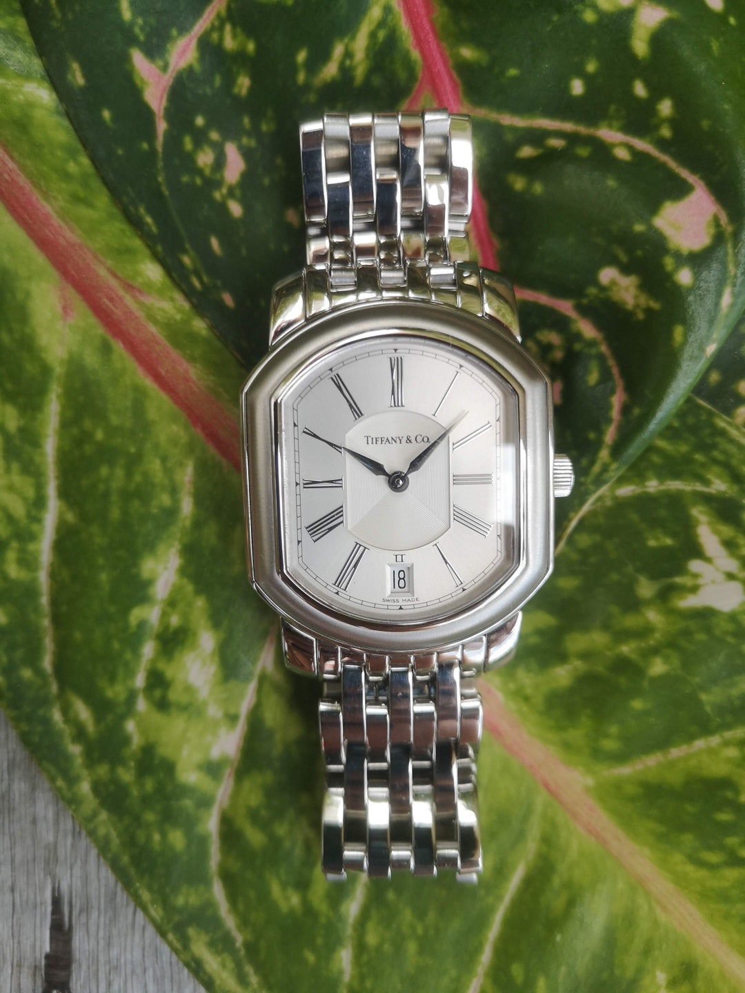 Vintage Tiffany&co Date Watch - Etsy