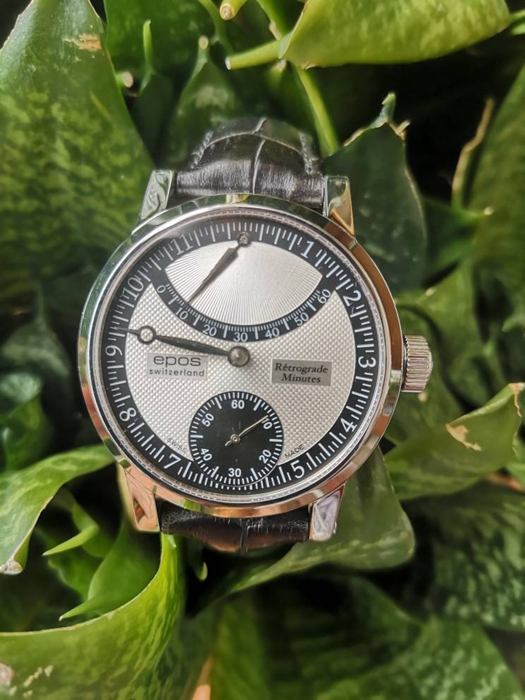 Epos Retrograde Minutes Watch - Etsy