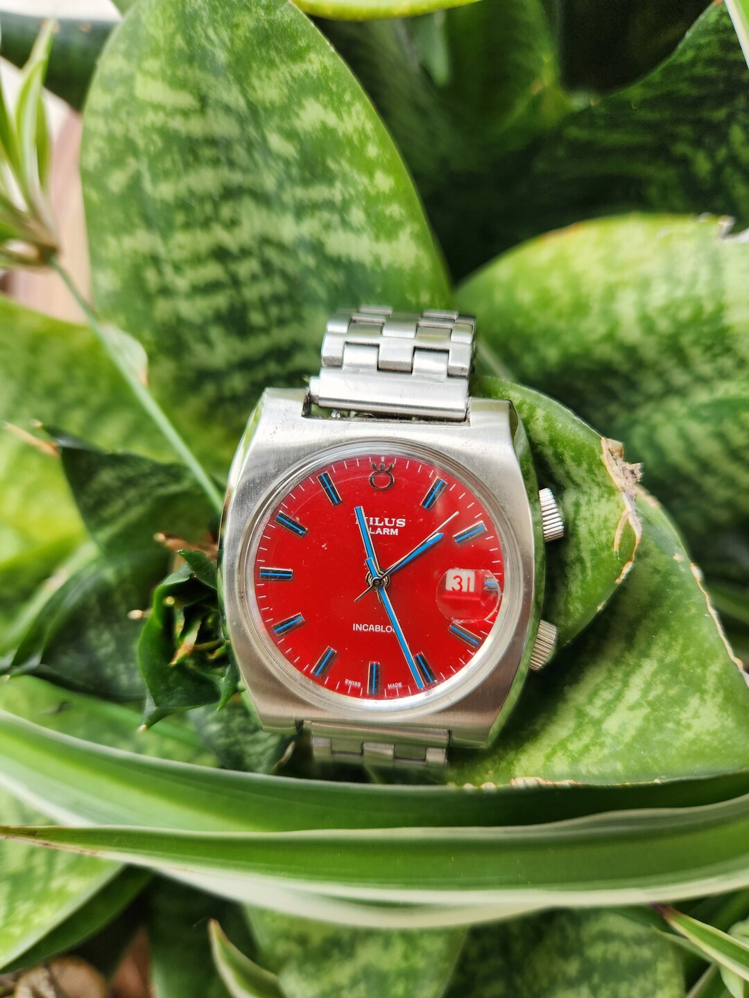 Vintage Milus Alarm Watch - Etsy