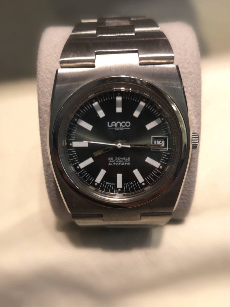 Vintage Lanco Swiss Watch - Etsy