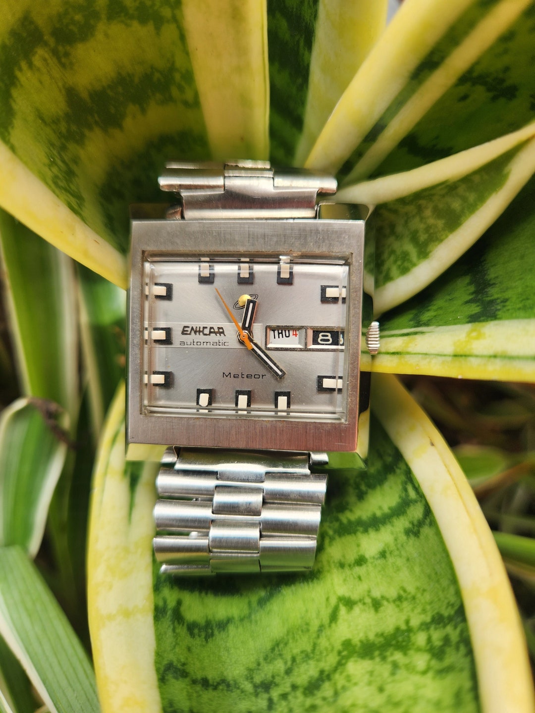 Vintage Enicar Meteor Watch - Etsy