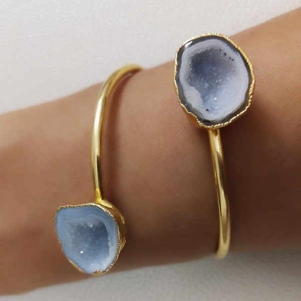 Druzy Bracelet - Etsy