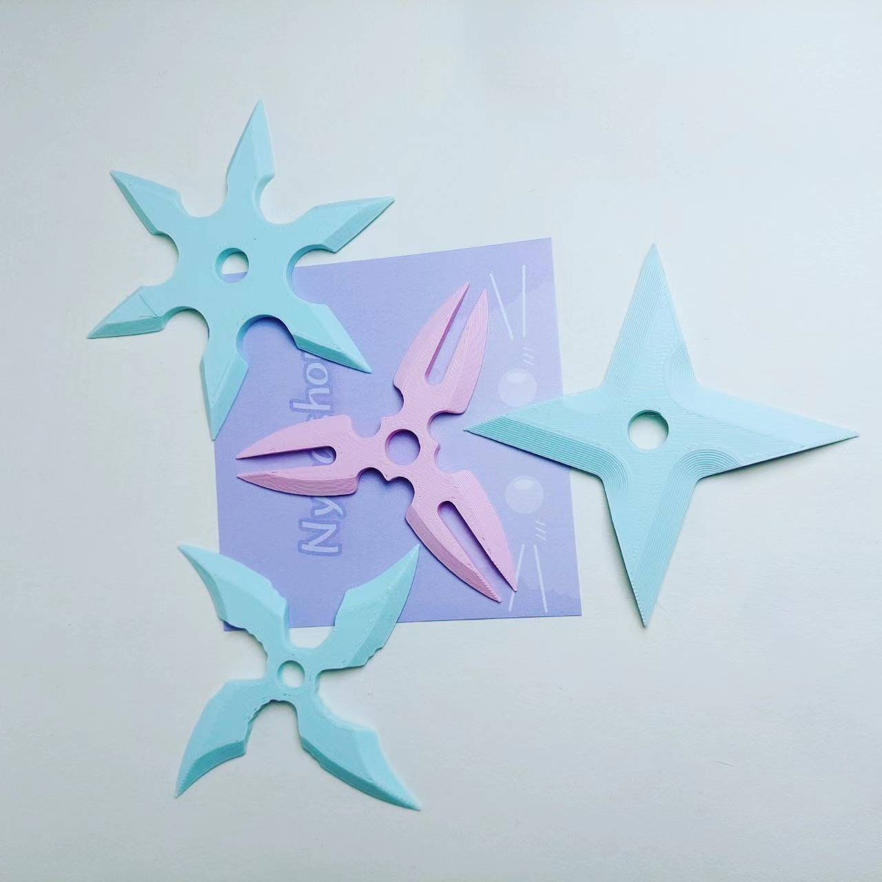 3d Printed Shuriken - Etsy