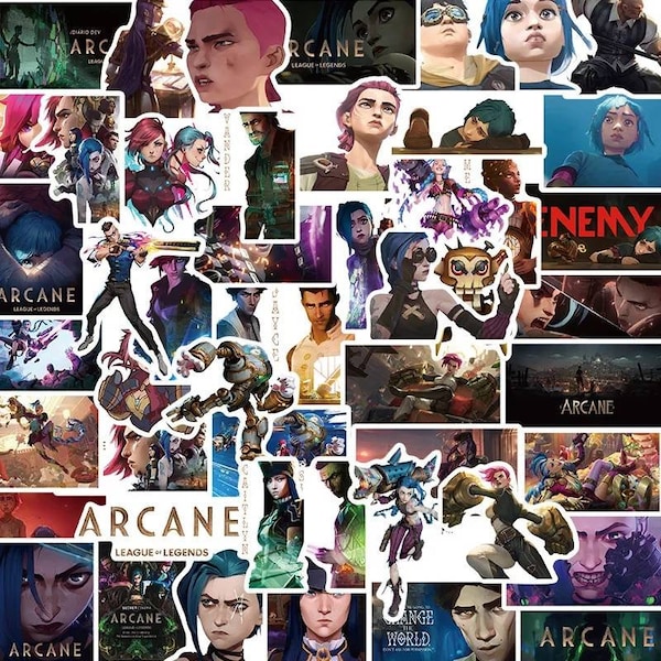 Arcane Stickers - Etsy