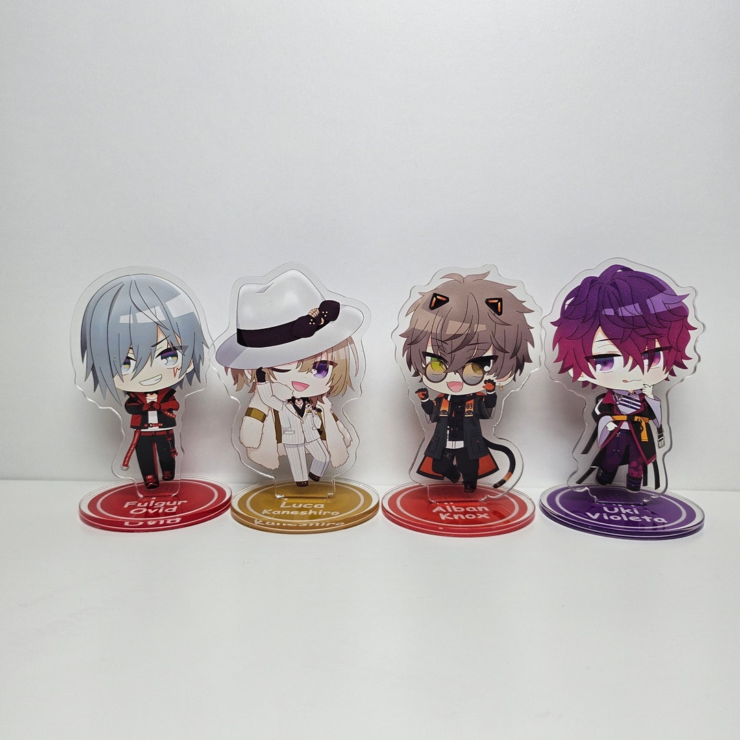 Cute Vtuber Virtual Youtuber Stand Acrylic Stand Luca - Etsy