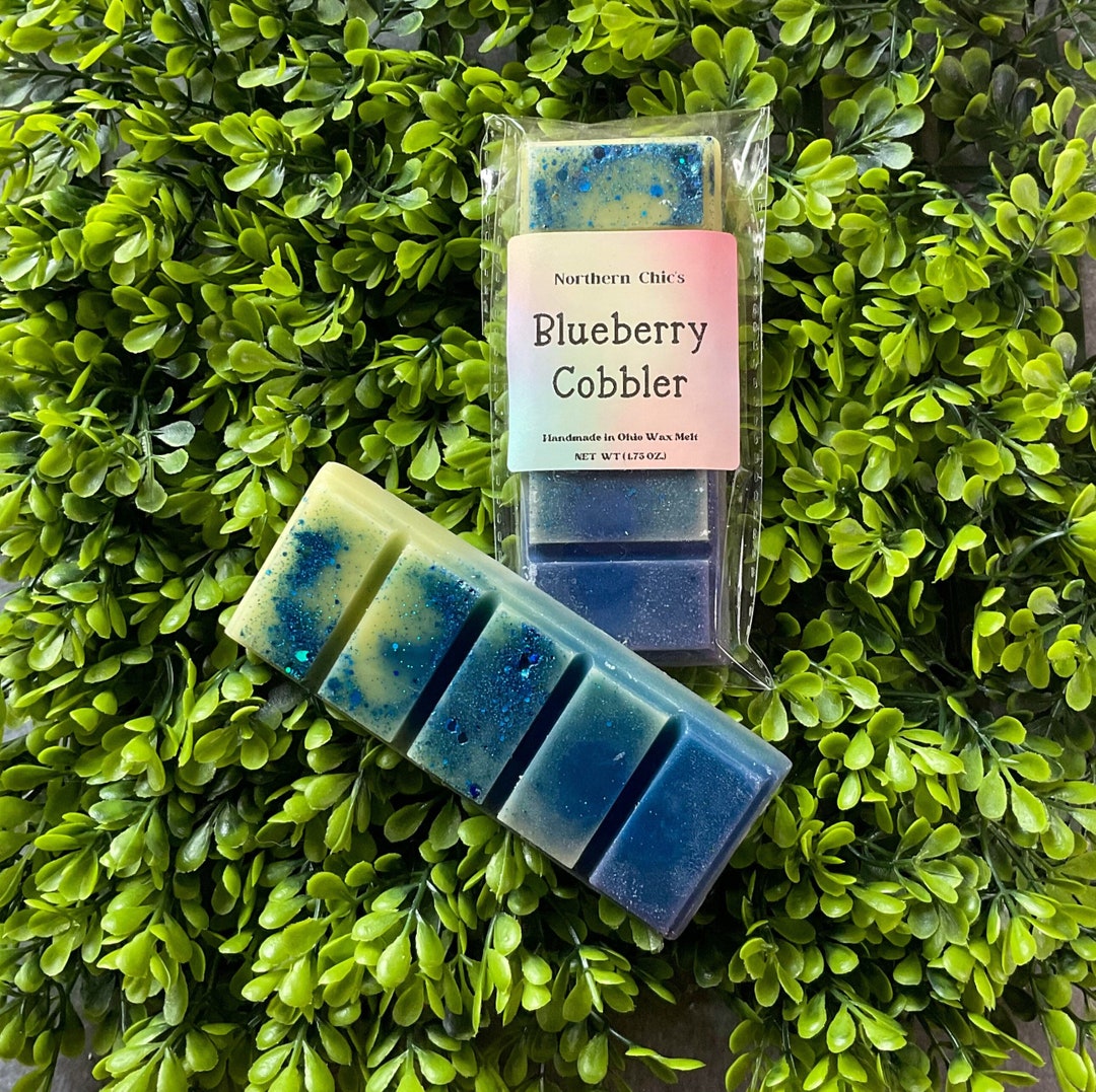 Blueberry Cobbler Scented Wax Melts, Soy Snap Bar - Etsy