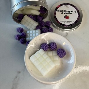 Black Raspberry & Vanilla - Wax Melt Novelty Tin / Black Raspberry ...