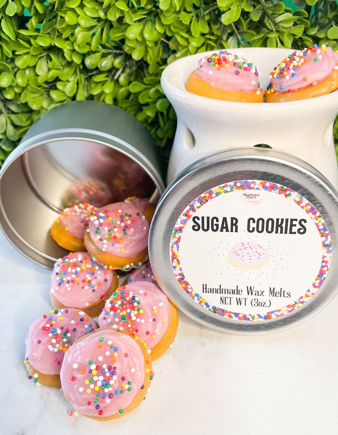 Sugar Cookie Scented Wax Melts, Handmade Dessert Scents (3-4 Oz) - Etsy