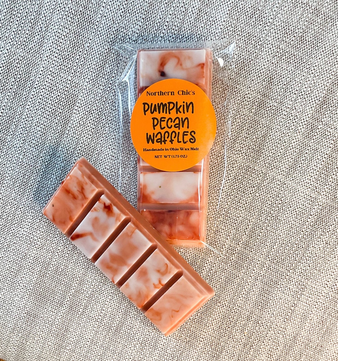 Pumpkin Pecan Waffles Wax Snap Bars Wax Melts Fall and Autumn - Etsy