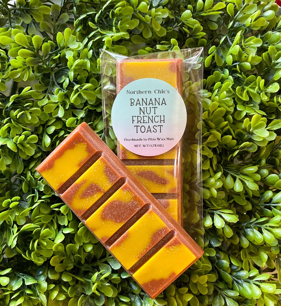Banana Nut French Toast Wax Snap Bars, Wax for Gifts, Wax Melts Wax for ...