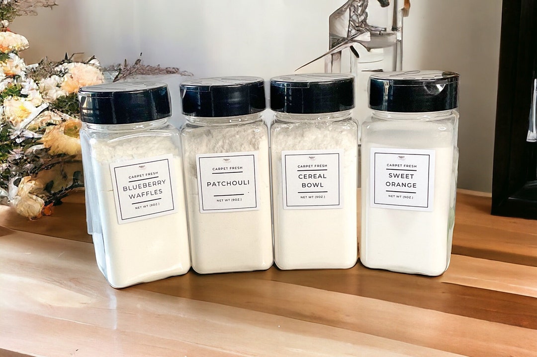 NEW SCENTS ! Carpet Freshener, Scented Carpet Powder, Carpet Dust ...