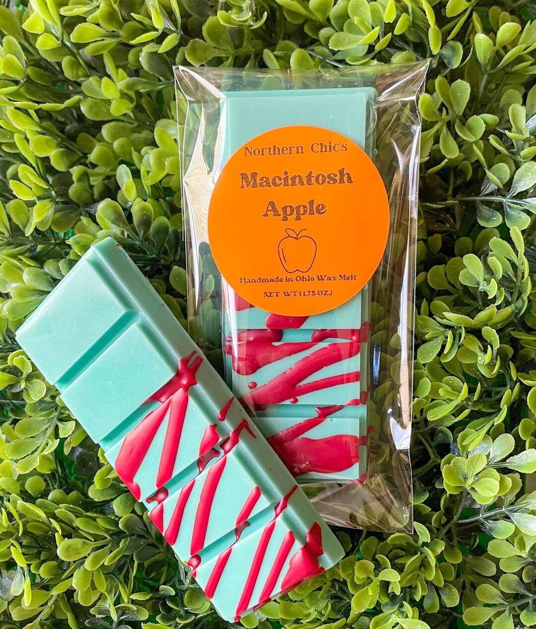 Macintosh Apple Scented Soy Wax Melts, Snap Bar - Etsy