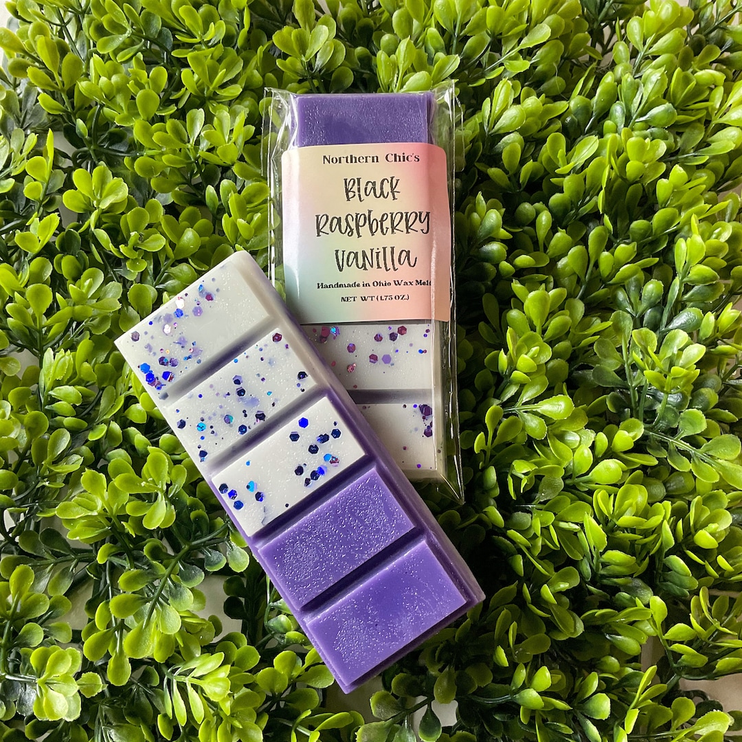 Black Raspberry Vanilla Wax Melt Snap Bar Wax Melts for Warmer Wax ...