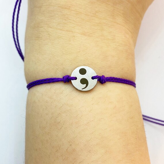 Eating Disorder Recovery Symbol Purple