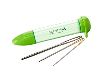 Clover 340, Chibi Darning Needle Set, 2 Needles per Set, Screw Cap ...
