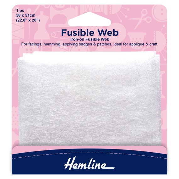 Hemline Fusible Web for Applique and Craft 58 X 50cm Etsy