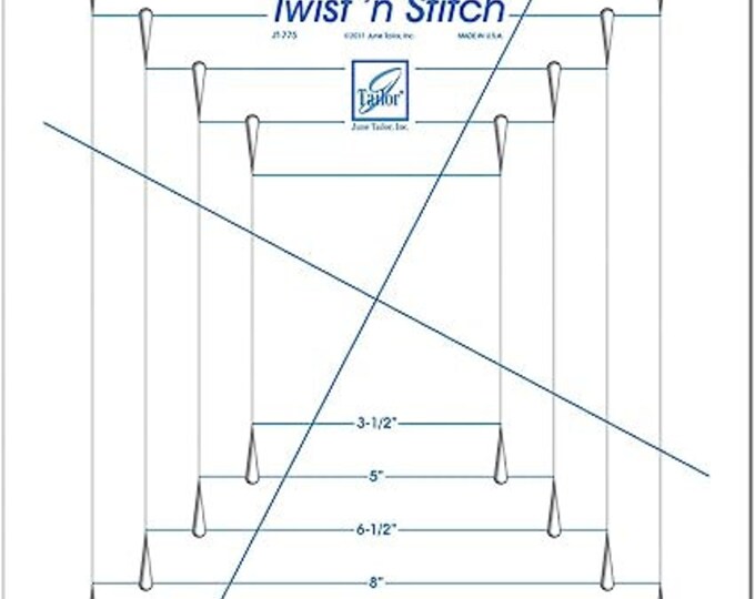 June Tailor Twist-n-stitch Ruler - Etsy